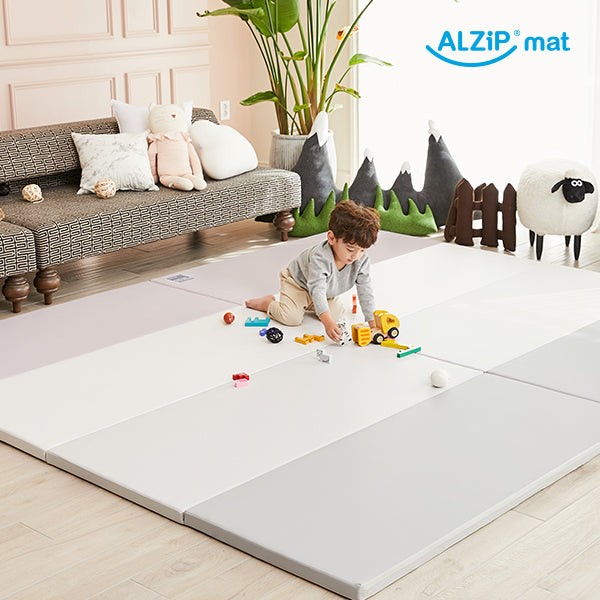 ALZiP Mat Eco Color Folder Mat URBAN GRAY PINK